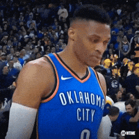 Russell Westbrook Mad Gif