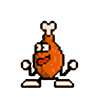 Happy 8 Bit Sticker by Wingstop for iOS & Android | GIPHY