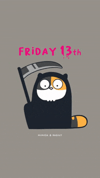Friday The 13th Black Cat Gif Clipart