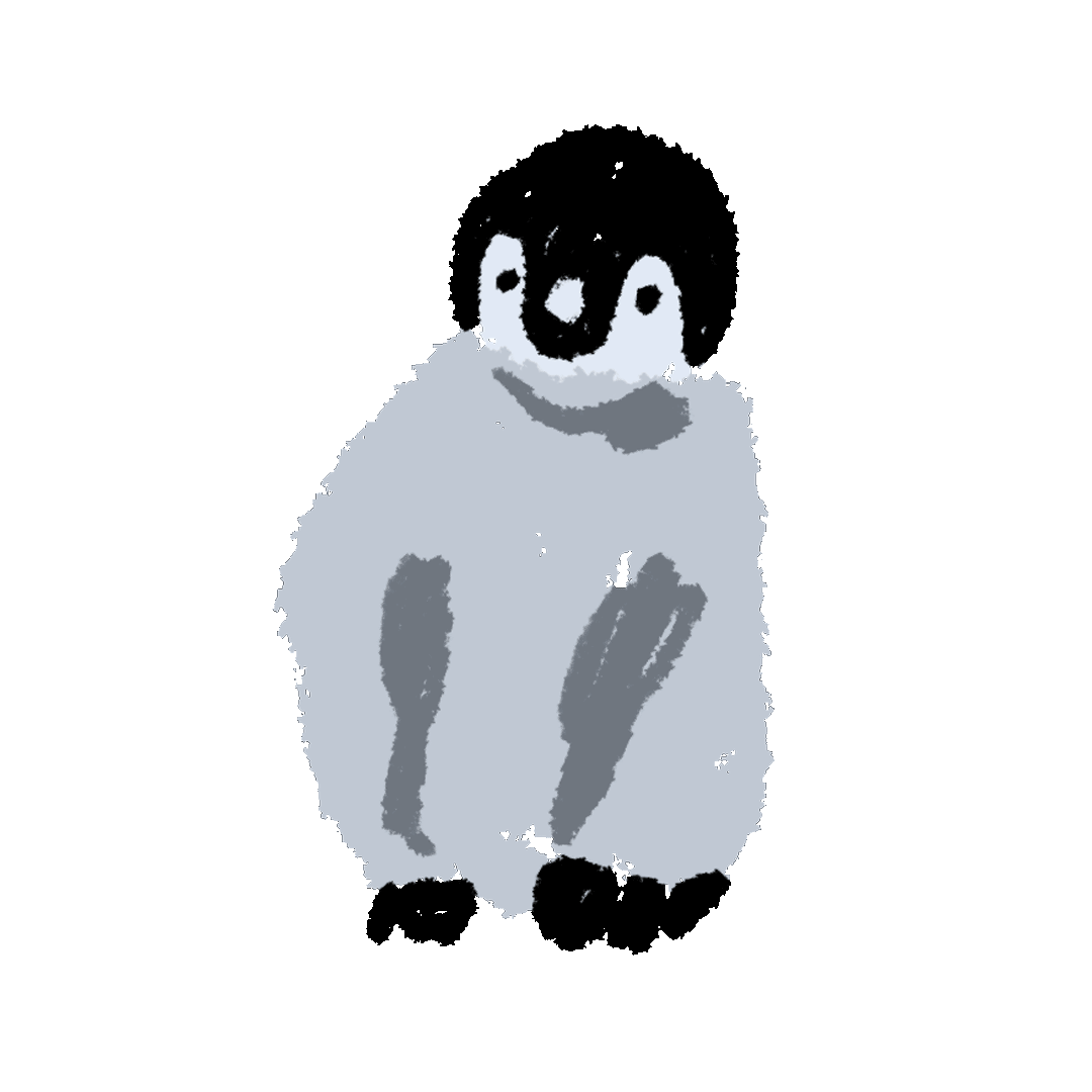 Drawing Penguin Sticker by Studio Dyn for iOS & Android | GIPHY