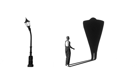 Scared Shadow Monster GIF by X Ambassadors - Find & Share on GIPHY