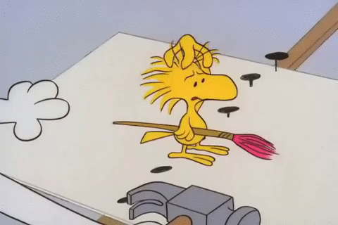 Thinking Woodstock GIF by Peanuts - Find & Share on GIPHY