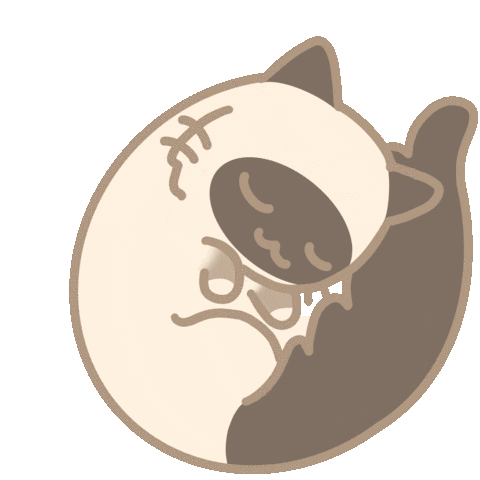 Cat Ragdoll Sticker by Brenfi for iOS & Android | GIPHY