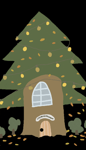 Tree Treehouse GIF by Chewingum London - Find & Share on GIPHY