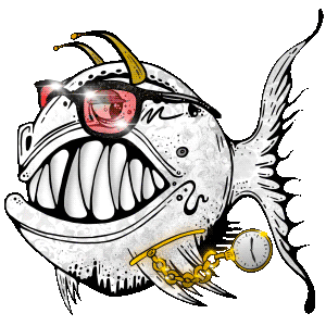 Angry Fish Sticker for iOS & Android | GIPHY