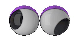 Crazy Eyes Face Sticker by Jason Clarke for iOS & Android | GIPHY