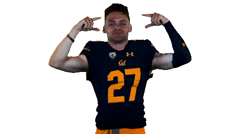 Cal Football Sticker by Cal Athletics for iOS & Android | GIPHY