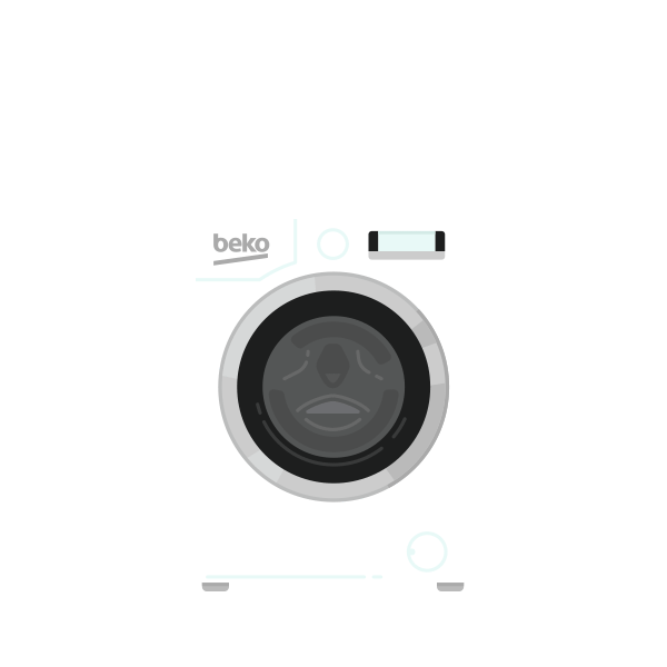Washing Machine Cloths Sticker by beko for iOS & Android | GIPHY