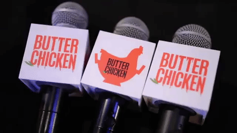 Butter Chicken Podcast GIFs on GIPHY - Be Animated