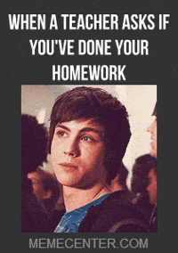 Do Your Homework Gif