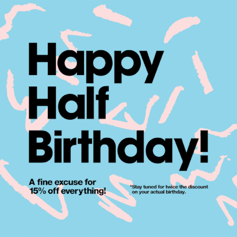 Happy-half-birthday GIFs - Get the best GIF on GIPHY