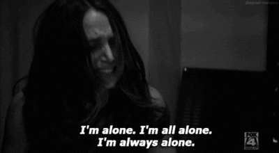 Alone Gif