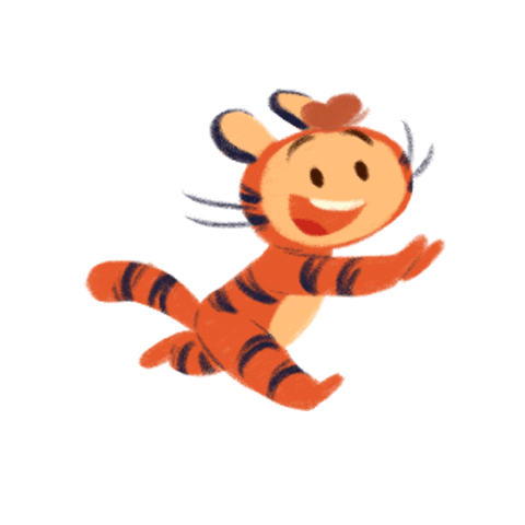 Animated Tiger Running Gif