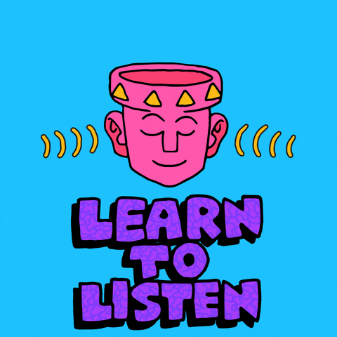 Linda Listen GIFs - Get the best GIF on GIPHY