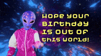 Happy-birthday-alien GIFs - Get the best GIF on GIPHY