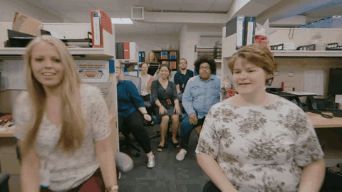 Office Dancing GIF by The Kennedy Center - Find & Share on GIPHY