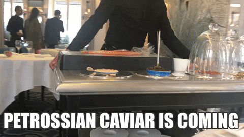 Petrossian Caviar Is Coming GIFs - Get the best GIF on GIPHY