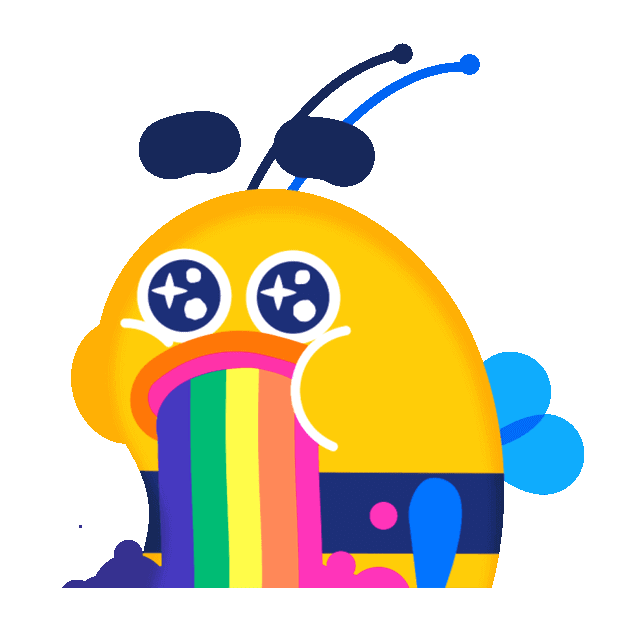 Rainbow Omg Sticker By Sticker for iOS & Android | GIPHY