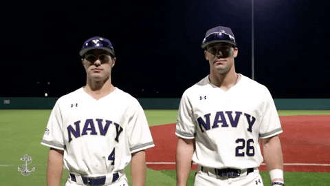 Go Navy Shrug GIF by Navy Athletics - Find & Share on GIPHY