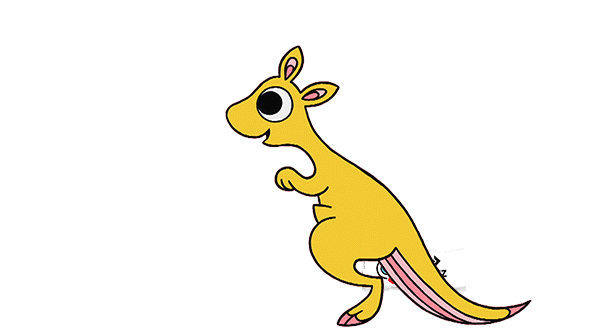 Jumping Baby Animal Sticker by SWR Kindernetz for iOS & Android | GIPHY