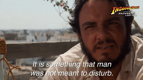 Leave It Alone Raiders Of The Lost Ark GIF by Indiana Jones - Find ...