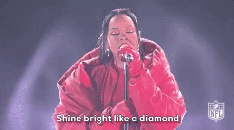 Ri-Ri GIFs from the Apple Music Halftime Show! by Sports GIFs | GIPHY