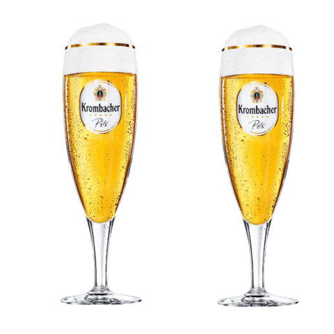 Beer Weekend Sticker by Krombacher for iOS & Android | GIPHY