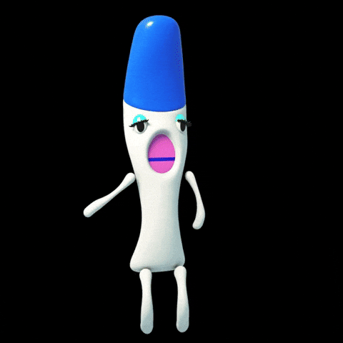 Pregnancy Test GIF by Achiloid - Find & Share on GIPHY
