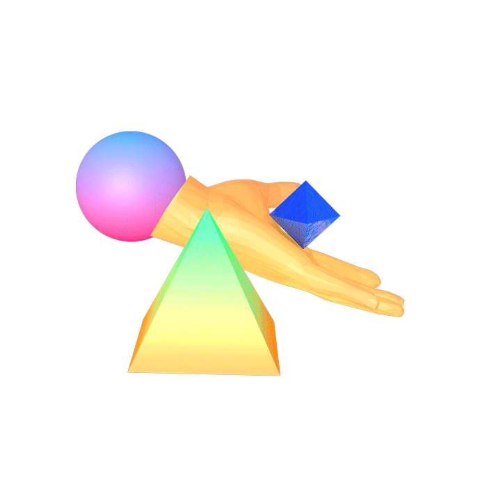 3D Hand Sticker by Bezcan for iOS & Android | GIPHY