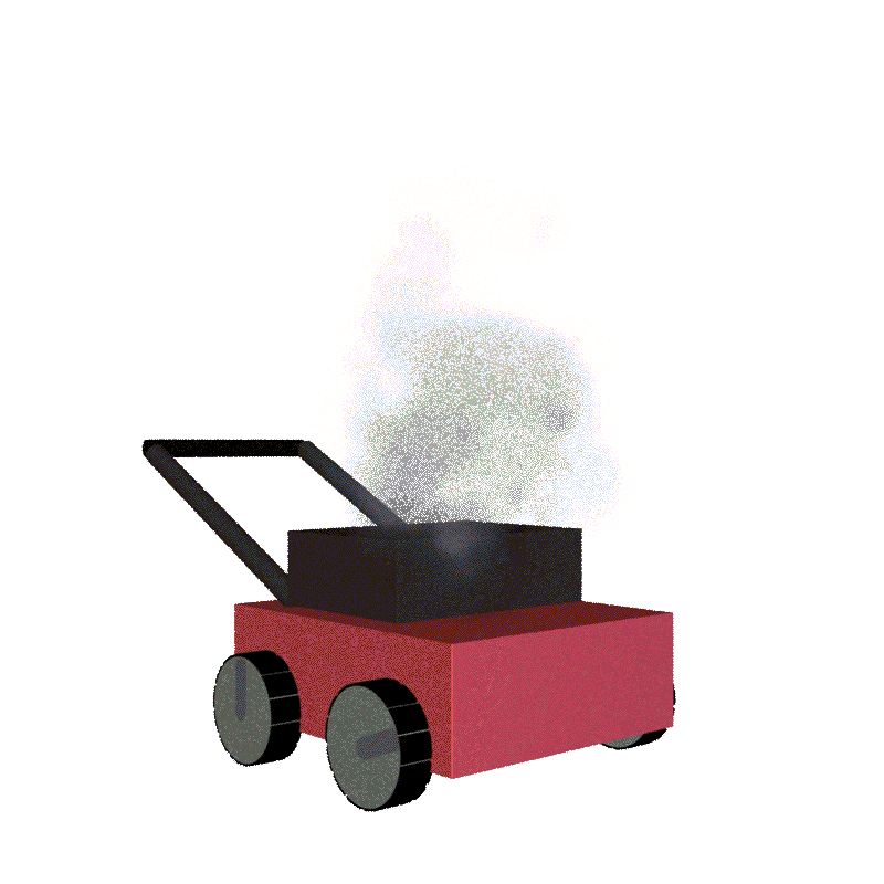 Smoke Breakdown Sticker by leeamerica for iOS & Android | GIPHY