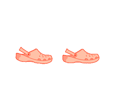 Walk Nom Sticker by Crocs Shoes for iOS & Android | GIPHY