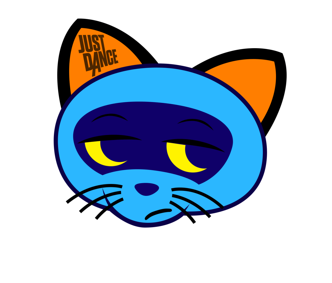 Tired Cat Sticker by Just Dance for iOS & Android | GIPHY