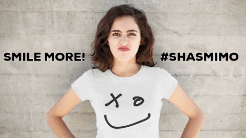 Funny Girl Smile GIF by SHASMIMO - Find & Share on GIPHY