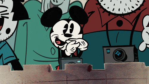 Disney Scurry GIF by Mickey Mouse - Find & Share on GIPHY