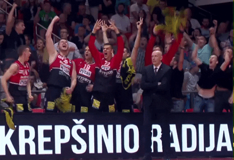 Celebration Win GIF by BC Lietuvos Rytas - Find & Share on GIPHY