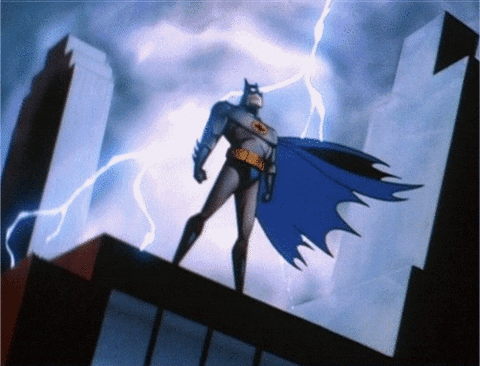 via GIPHY (With images) | Batman cartoon series, Batman cartoon, Batman