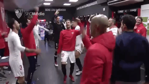 Happy La Liga GIF by Sevilla Fútbol Club - Find & Share on GIPHY
