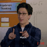 Math Is Hard Gif