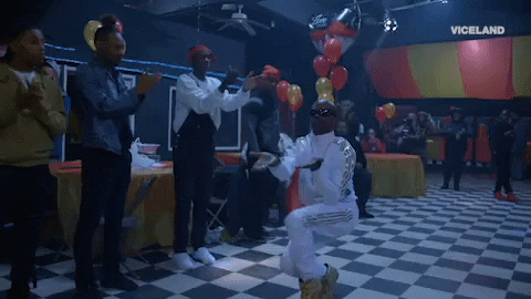 Vogue Duck Walk GIF by MY HOUSE - Find & Share on GIPHY