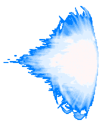 Blue Fireball Gif