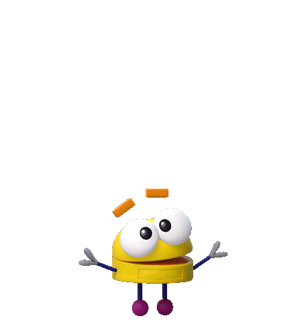 Jumping Ask The Storybots Sticker by StoryBots for iOS & Android | GIPHY
