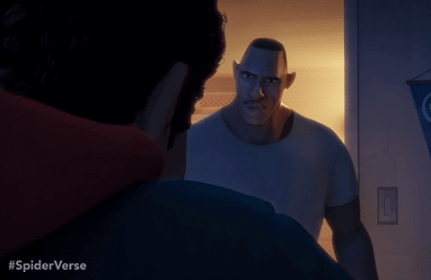 Spider-Man Hug GIF by Spider-Man: Into The Spider-Verse - Find & Share ...
