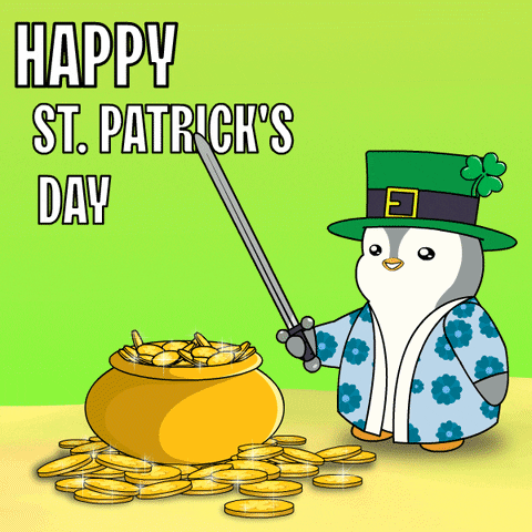 St. Patrick's Day by Pudgy Penguins | GIPHY