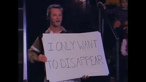 Disappear Gif