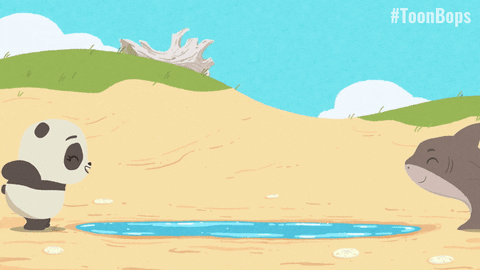 Jumping Best Friends GIF by Treehouse Direct - Find & Share on GIPHY