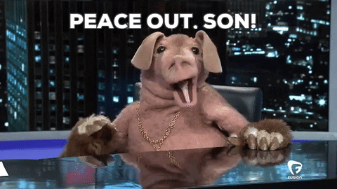 Peace Out Gif
