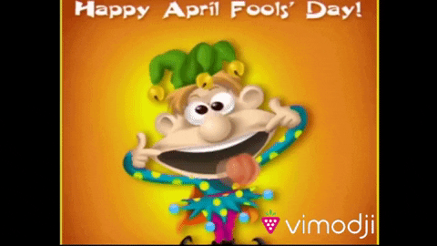 Happy April Fools Day GIF by Vimodji - Find & Share on GIPHY