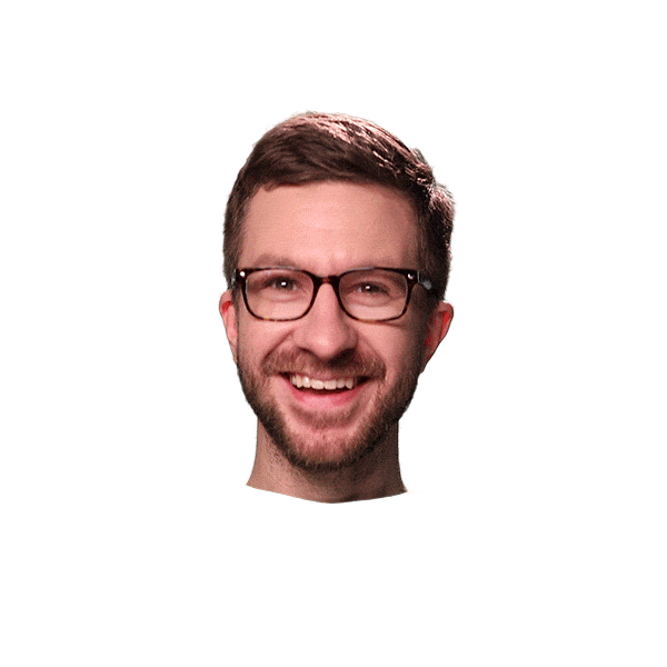 Jonny Floating Head Sticker by Originals for iOS & Android | GIPHY