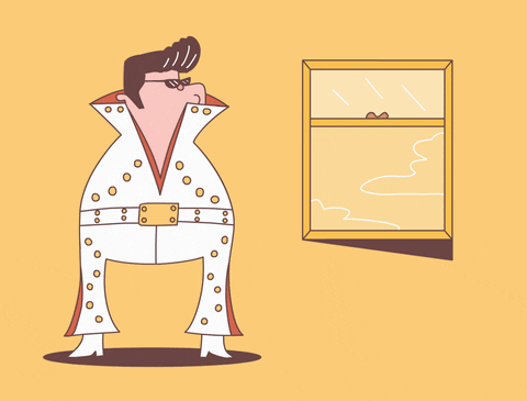 Elvis Has Left The Building GIFs - Get the best GIF on GIPHY