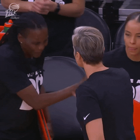High Five Womens Basketball GIF by Phoenix Mercury - Find & Share on GIPHY